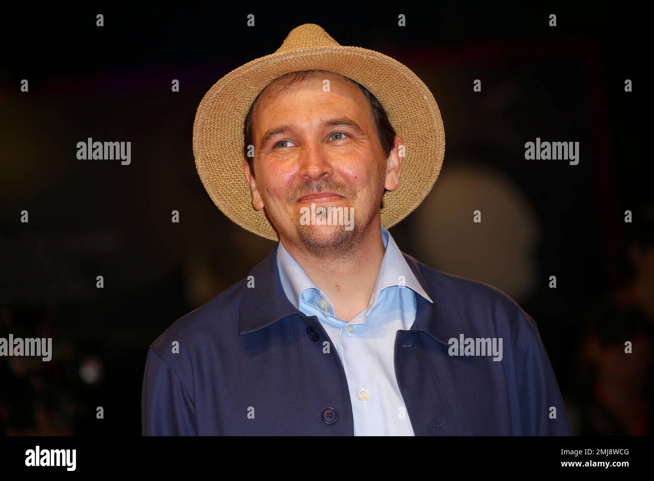 Actor Anders Hellstrom poses for photographers upon arrival at the ...