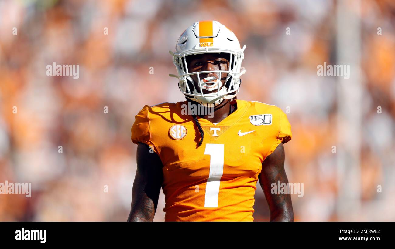 Tennessee wide receiver Marquez Callaway (1) in the first half of an ...