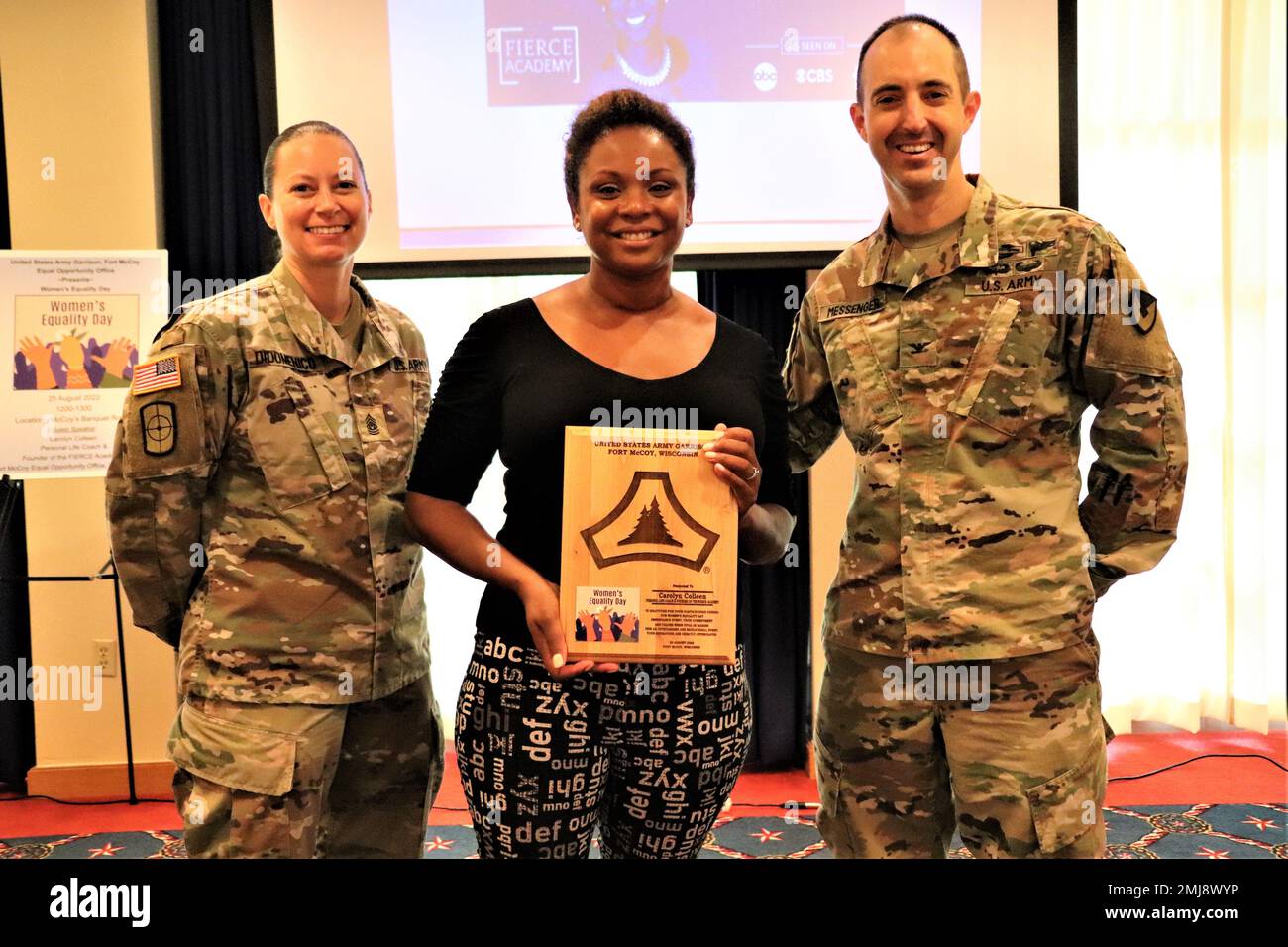 Command Sgt. Maj. Raquel DiDomenico, Fort McCoy Garrison command sergeant major, author and ...