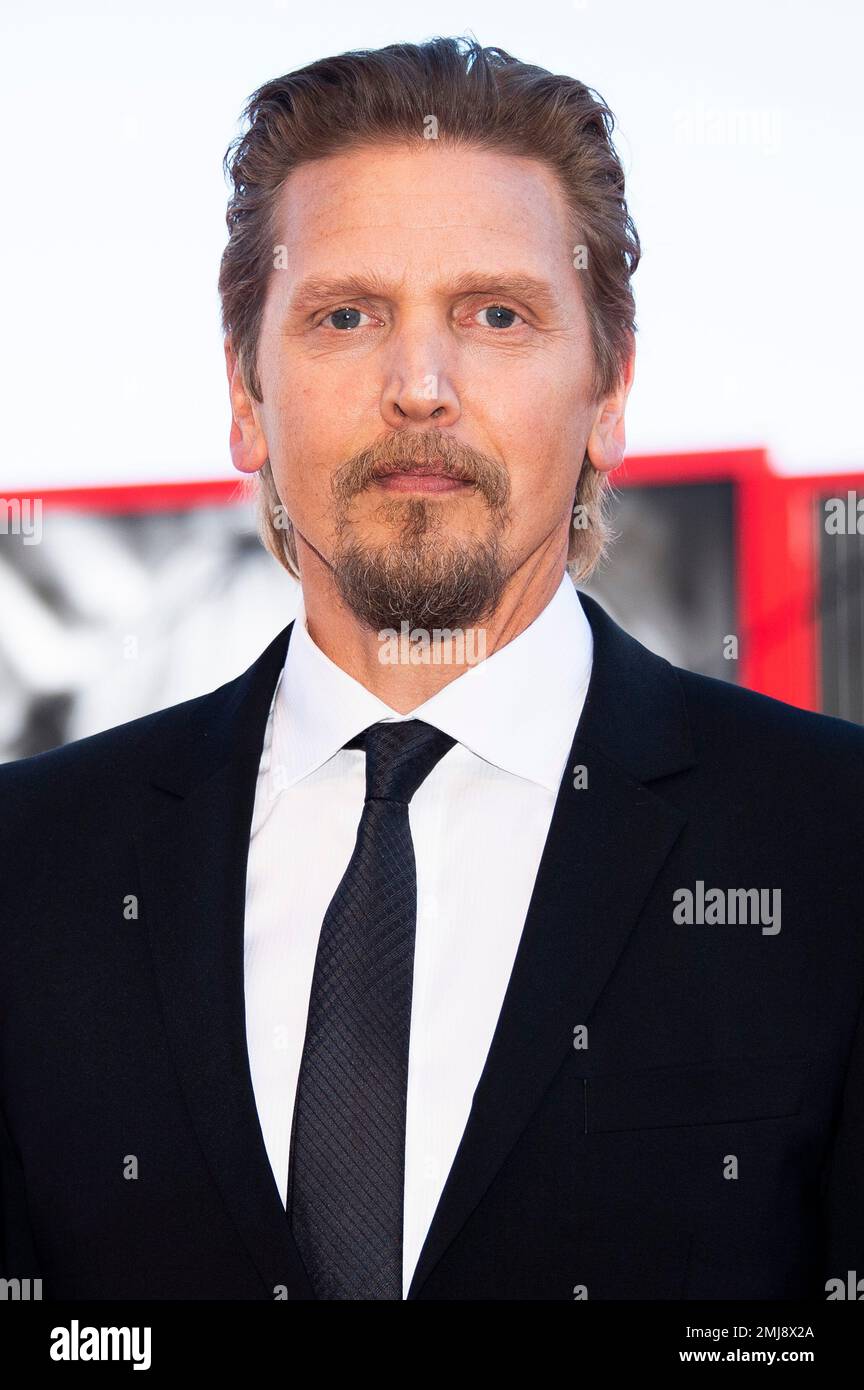 Barry Pepper poses for photographers upon arrival at the premiere of ...