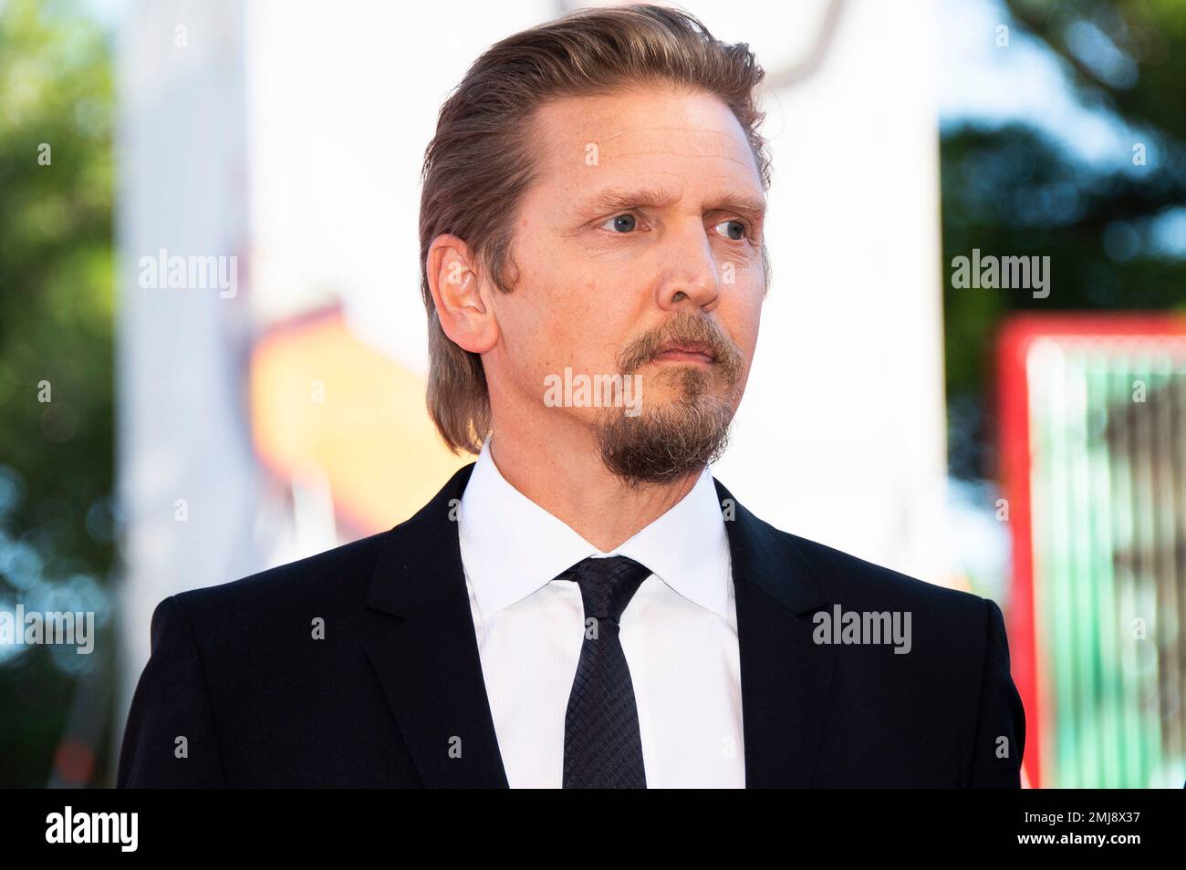 Actor Barry Pepper poses for photographers upon arrival at the premiere ...