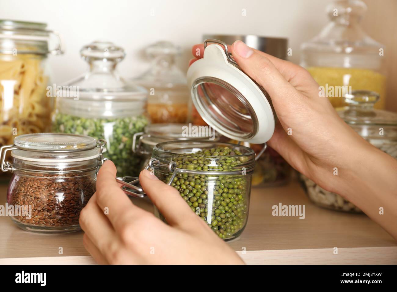 Closeup glass delicious mung hi-res stock photography and images - Alamy