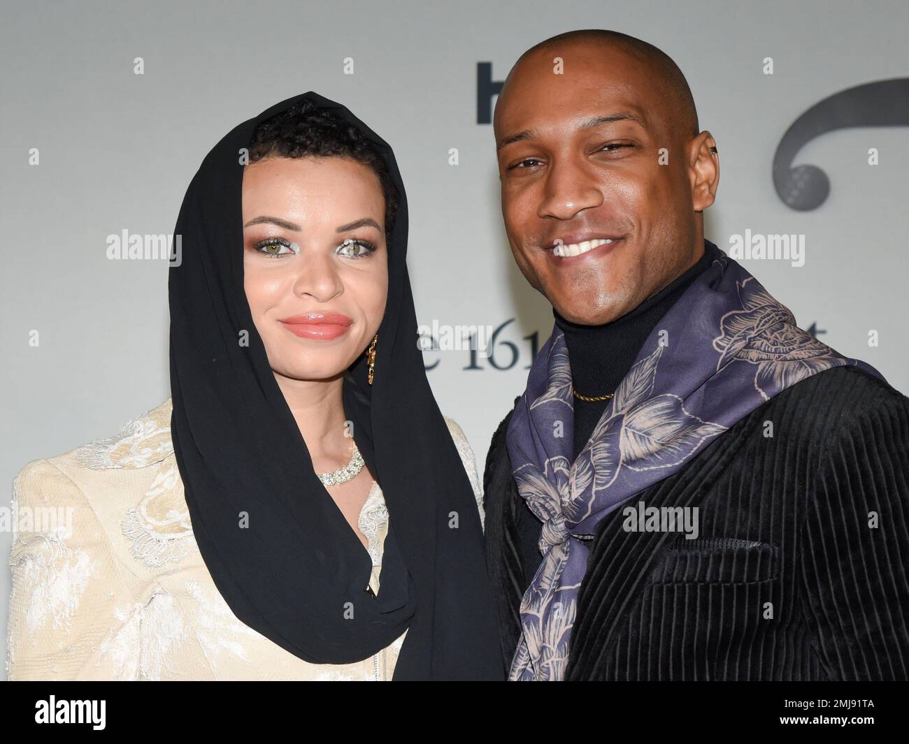26 January 2023 - Los Angeles, California - (L-R) Blair Imani and Akeem ...
