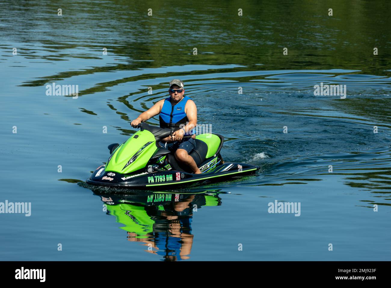 Boating and other water activities are a popular at Tygart Lake, in ...