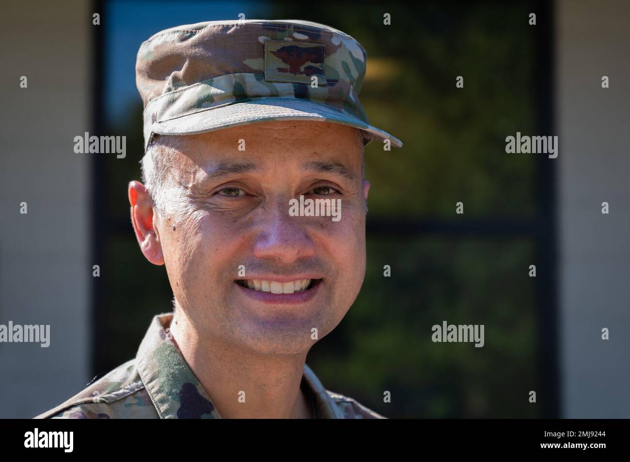 U.S. Air Force Col. Robert Grimmett, 87th Mission Support Group ...