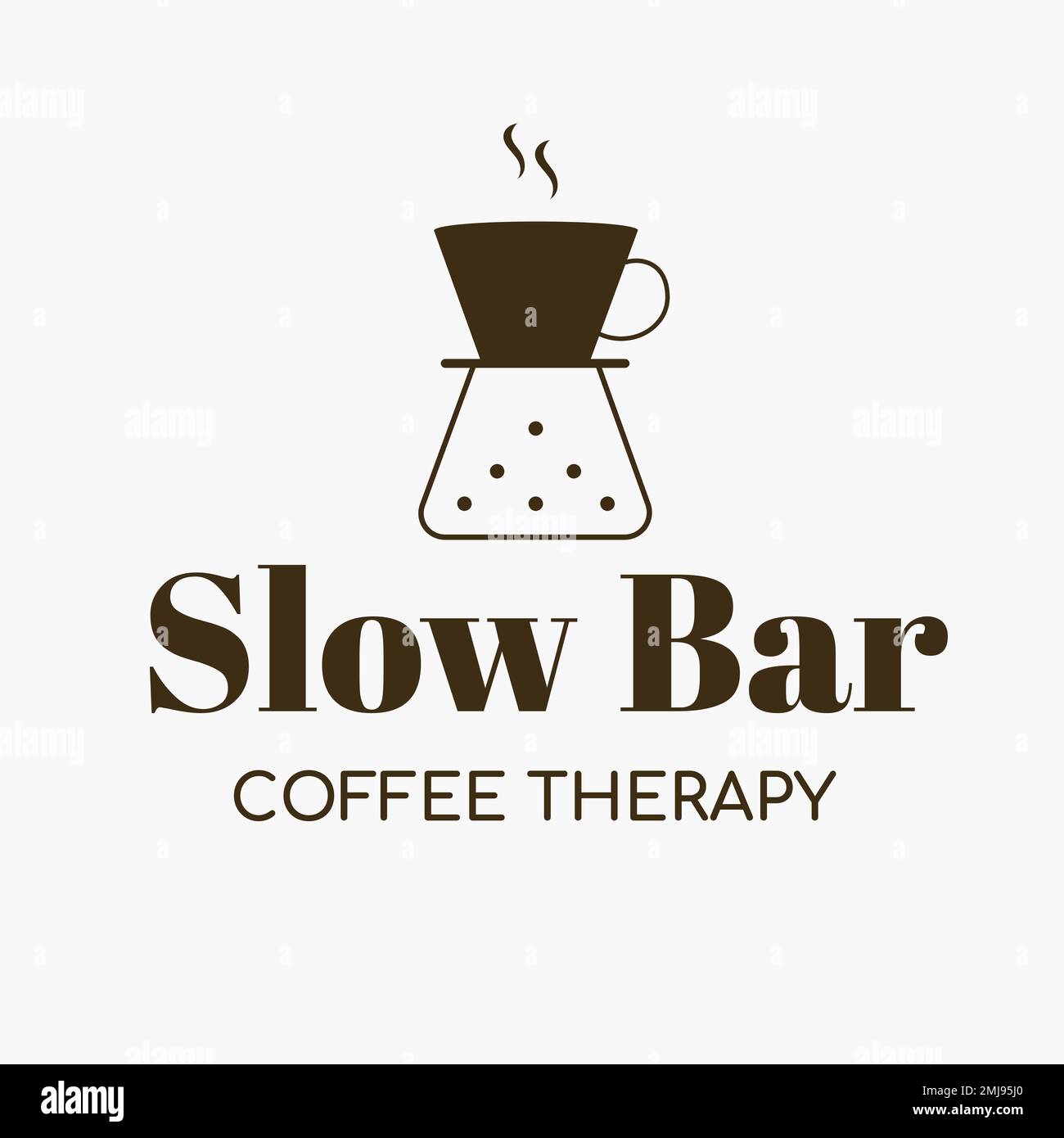 Coffee shop logo, food business template for branding design vector ...