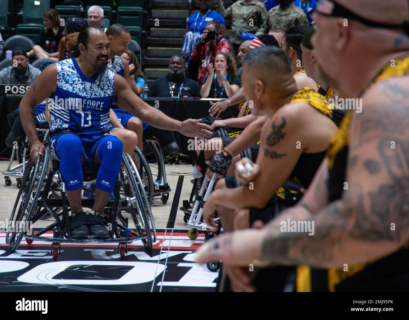Chief Master Sgt. (Ret.) Garrett Kuwada, a Team Air Force Warrior Games ...