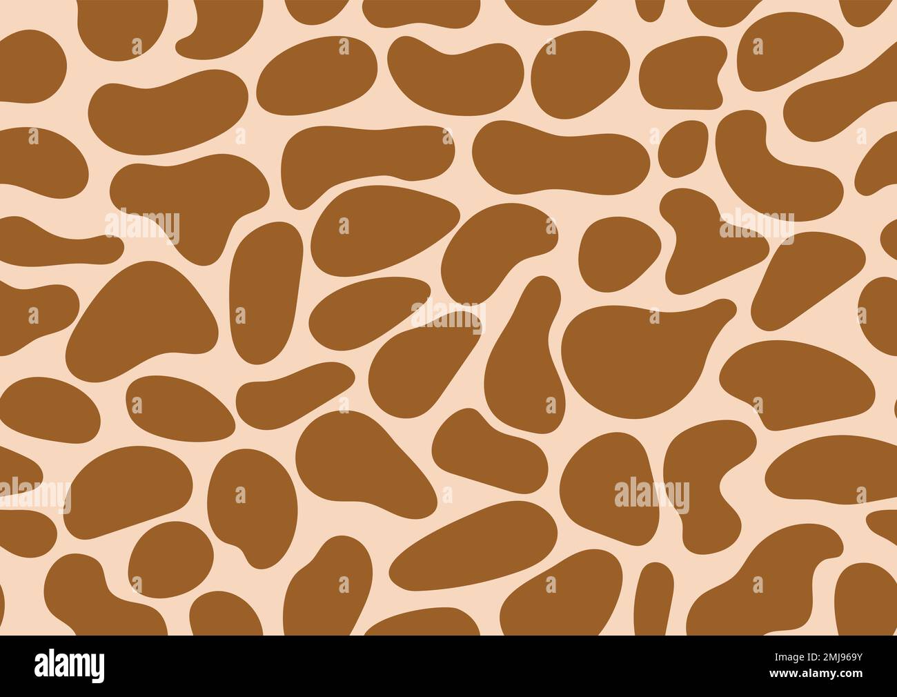 Dalmatian or giraffe seamless pattern, animal print skin spot texture Stock Vector Image & Art ...