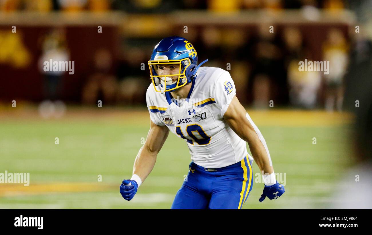 South Dakota State wide receiver Jaxon Janke during an NCAA football ...