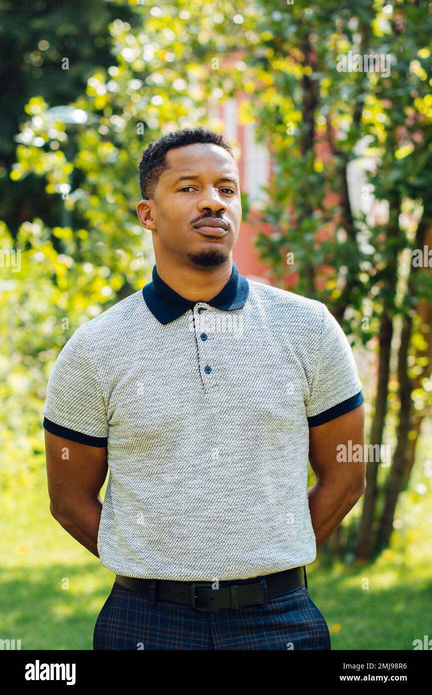 Nate Parker poses for portraits for the film 'American Skin' at the ...