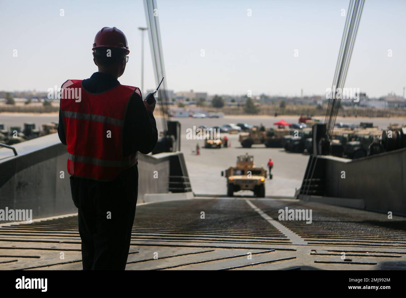 U.S. Marine Corps Cpl. Jacob Albright, an assault amphibious vehicle ...
