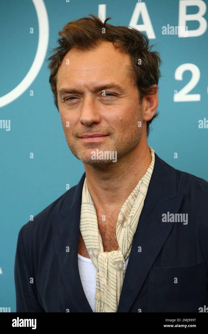 Actor Jude Law poses for photographers at the photo call for the film ...