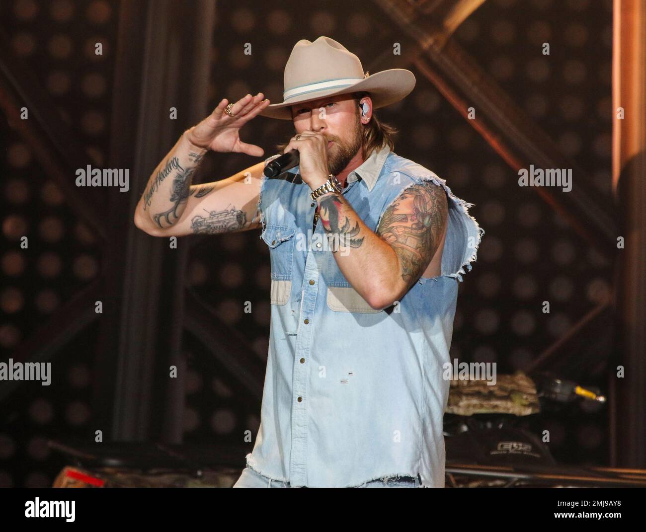 Brian Kelley with Florida Georgia Line performs during the Can't Say I ...
