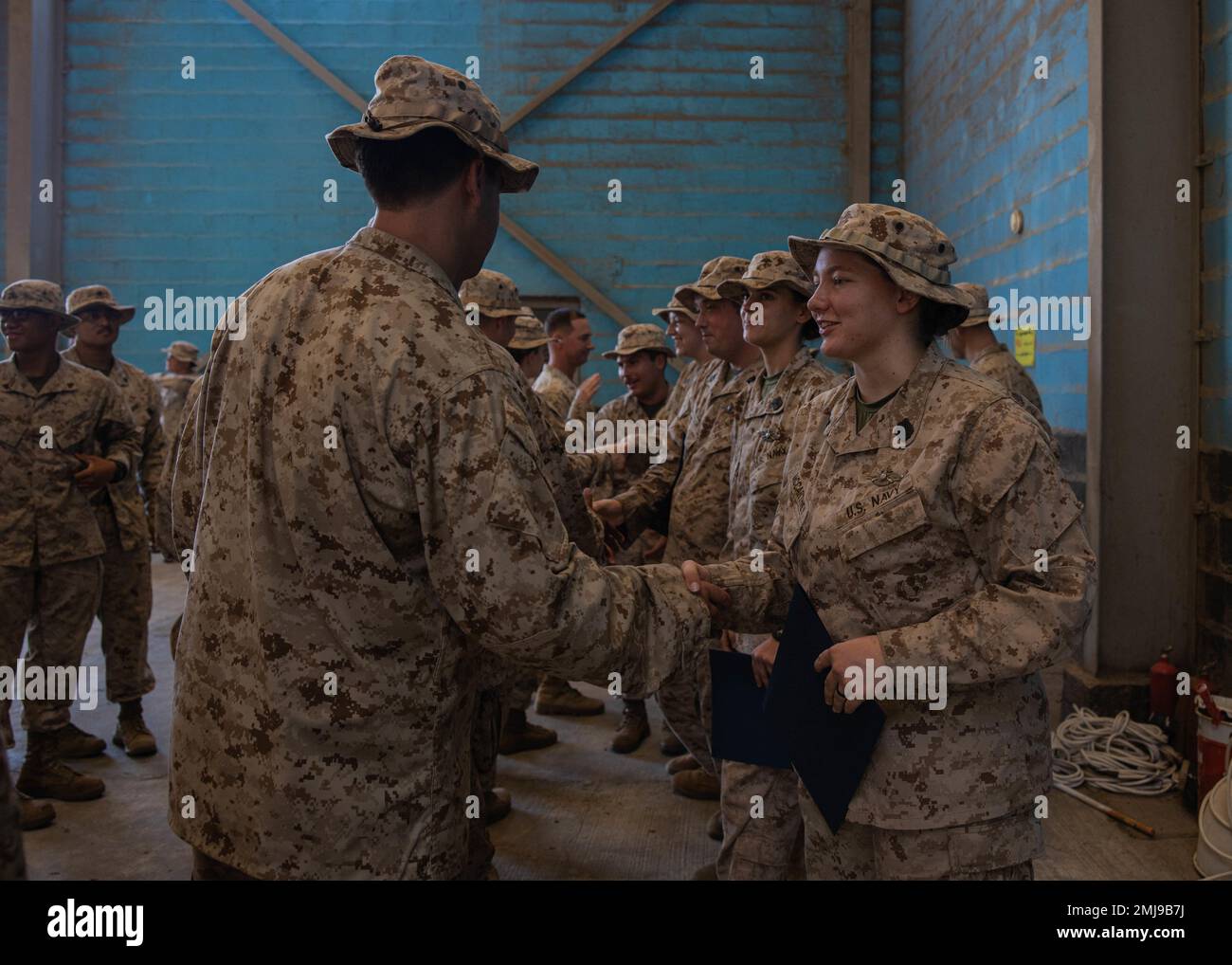 U.S. Marines and Sailors Combat Logistics Regiment 1, 1st Marine ...