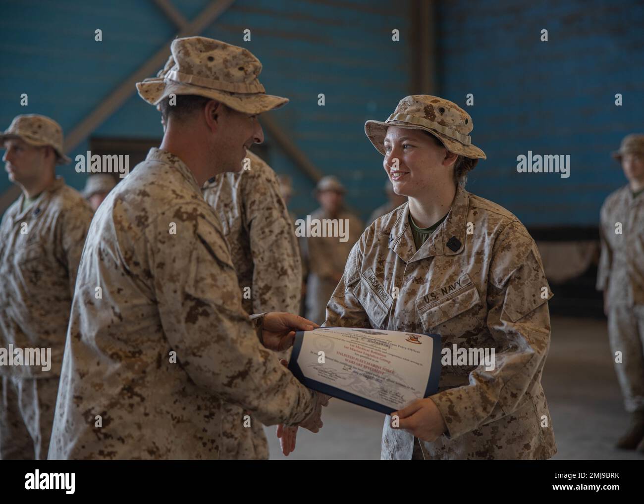 U.S. Navy Hospital Corpsman 3rd Class Lindsay McCarthney, Combat ...