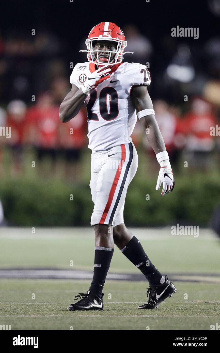 Georgia defensive back J.R. Reed (20) plays against Vanderbilt in the ...