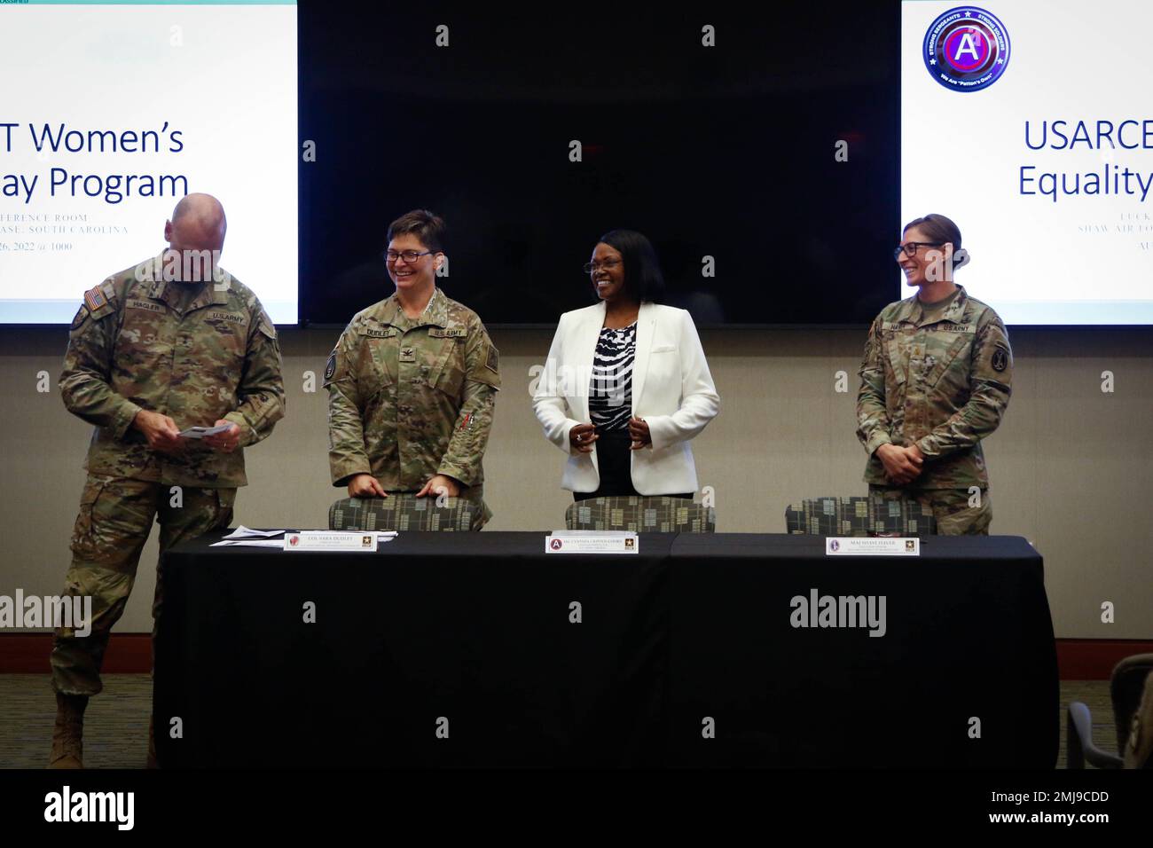 U.S. Army Central hosted a Women's Equality Day panel at Patton Hall ...