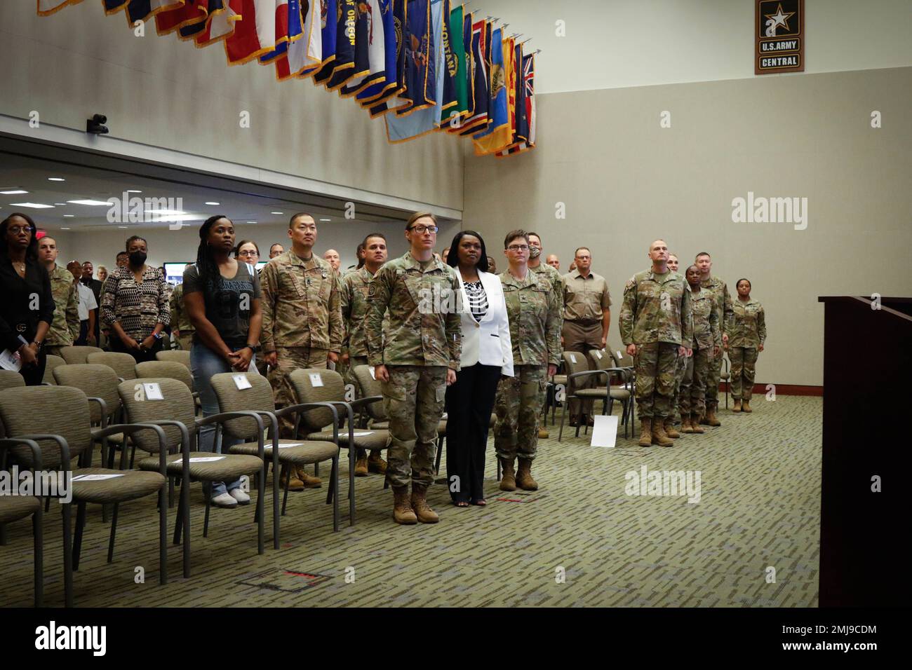 U.S. Army Central hosted a Women's Equality Day panel at Patton Hall ...