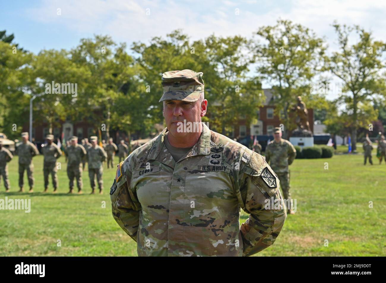 U.S. Army Brig. Gen. Cary Cowan Jr., 200th Military Police Command ...