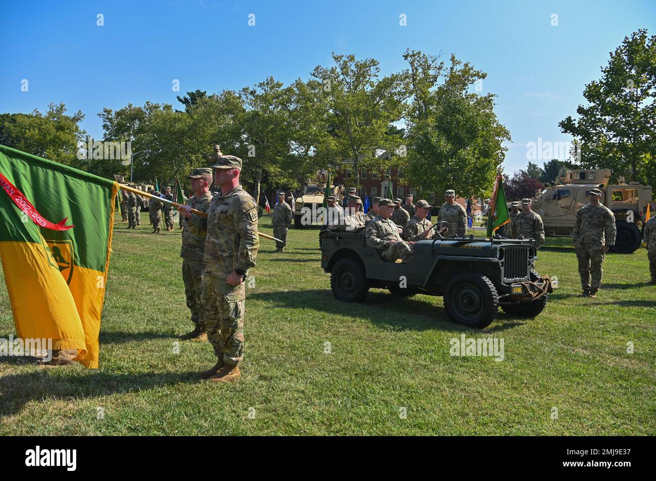 U.S. Army Maj. Gen. John Hussey, outgoing 200th Military Police Command ...