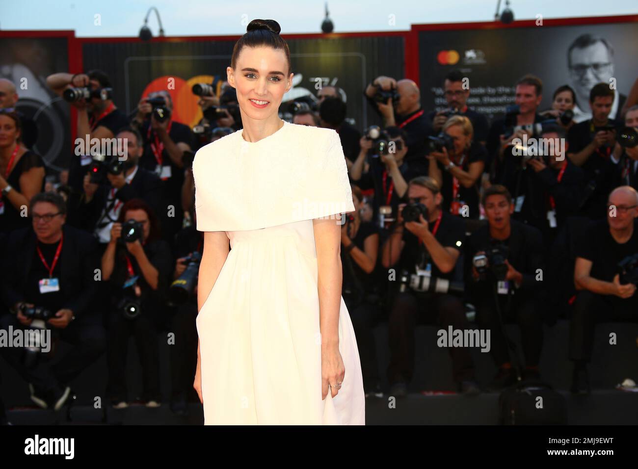 Actress Rooney Mara poses for photographers upon arrival at the ...