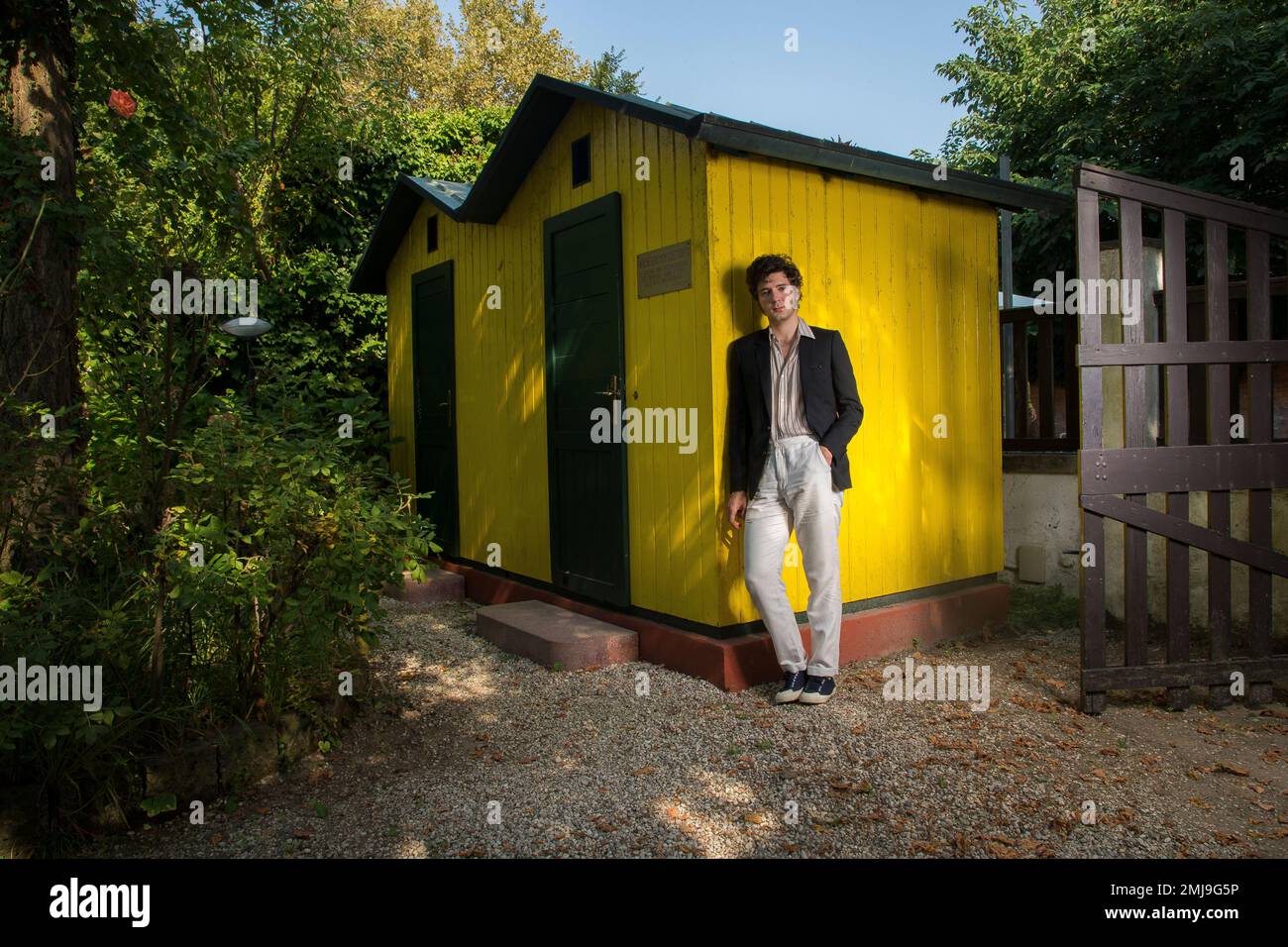 French actor Vincent Lacoste poses for portraits for the film 'My Days ...