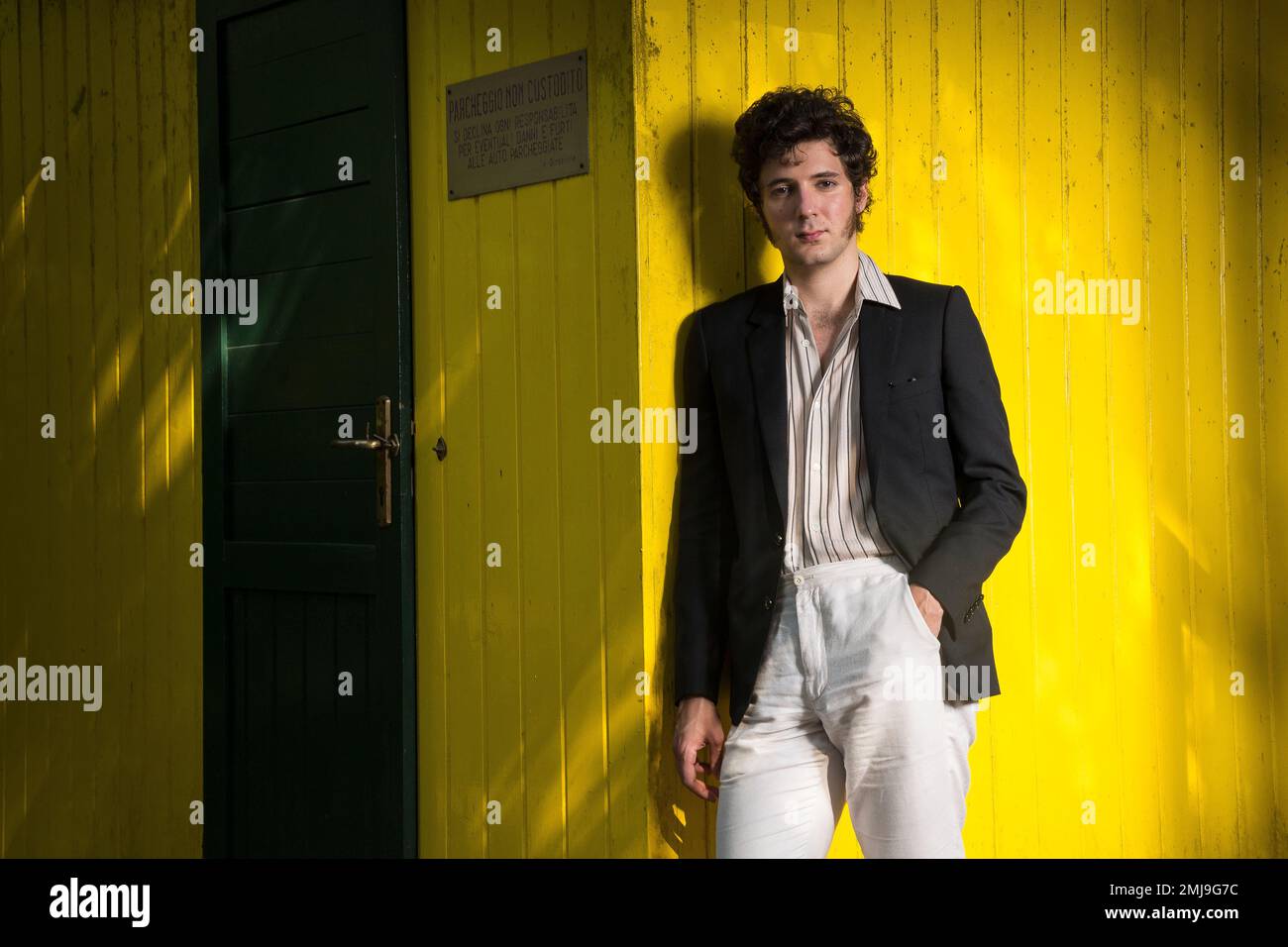 French actor Vincent Lacoste poses for portraits for the film 'My Days ...