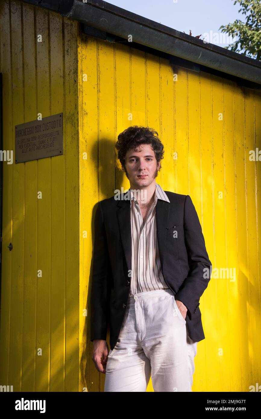 French actor Vincent Lacoste poses for portraits for the film 'My Days ...