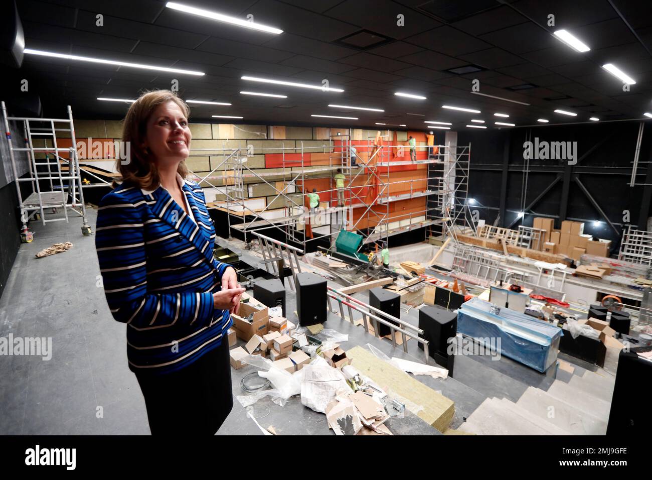 In this July 29, 2019, photo, Mary Pat Higgins, President and CEO of ...