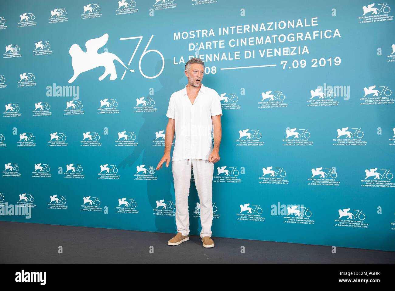 Actor Vincent Cassel poses for photographers at the photo call for the ...