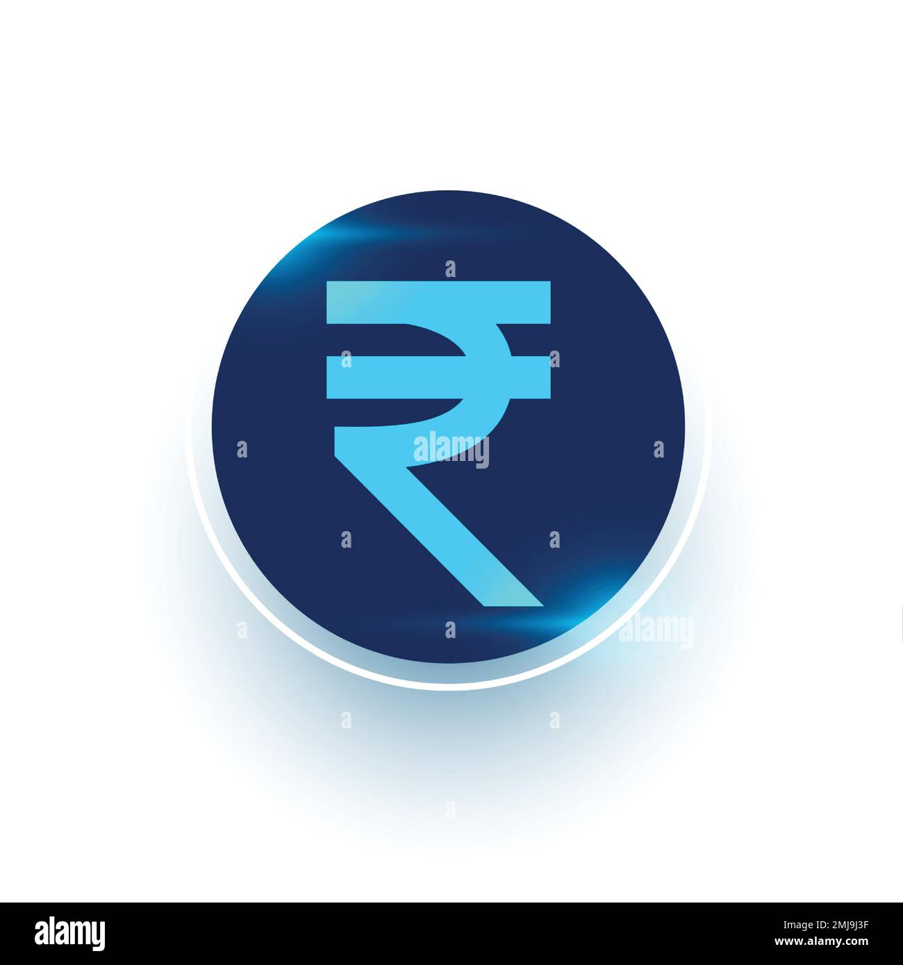 Indian currency sign Stock Vector Images - Alamy