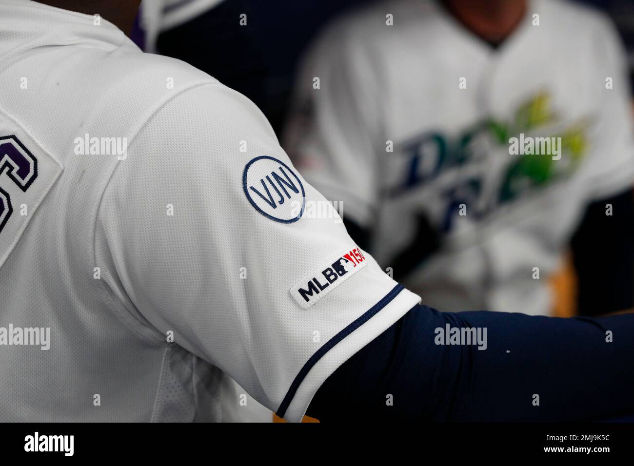 Tampa Bay Rays players and coaches debut patches in honor of original ...