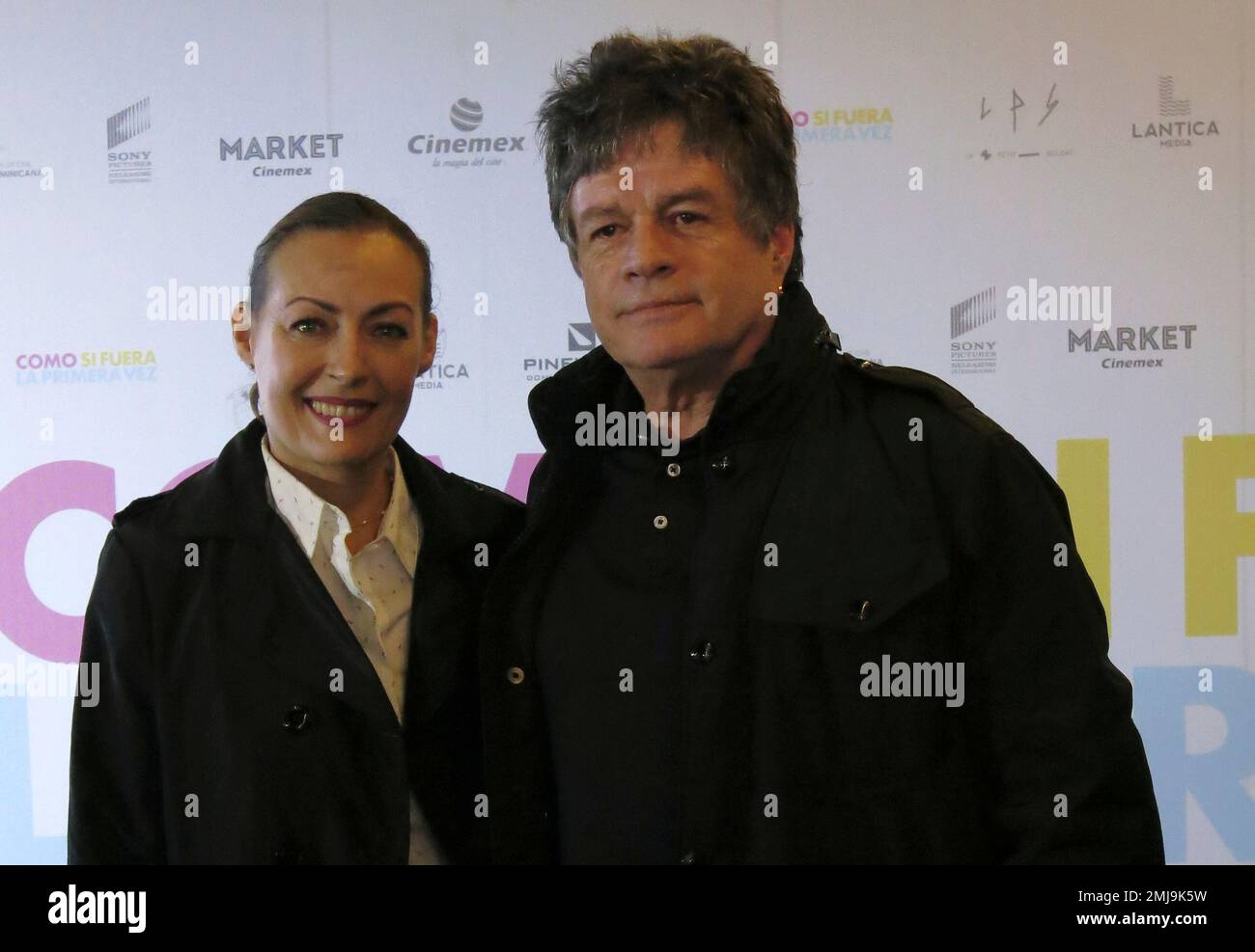 In this Aug. 22, 2019 photo, Mexican actors Alejandro Camacho and ...