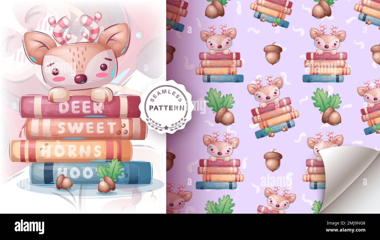 Teach child read book Stock Vector Images - Alamy