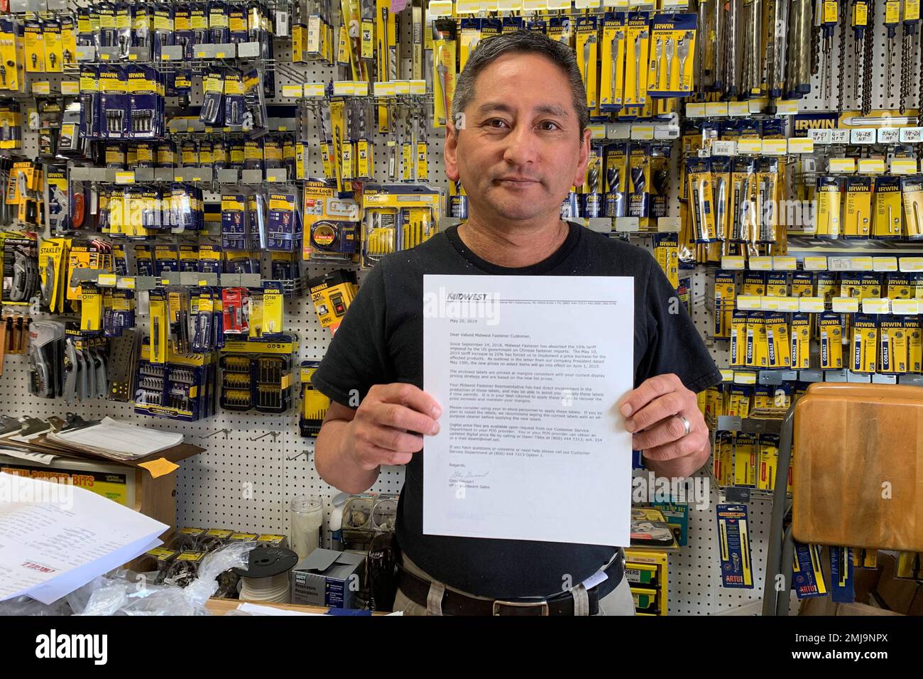 In this photo taken Wednesday, Aug. 28, 2019, Albert Chow, owner of ...