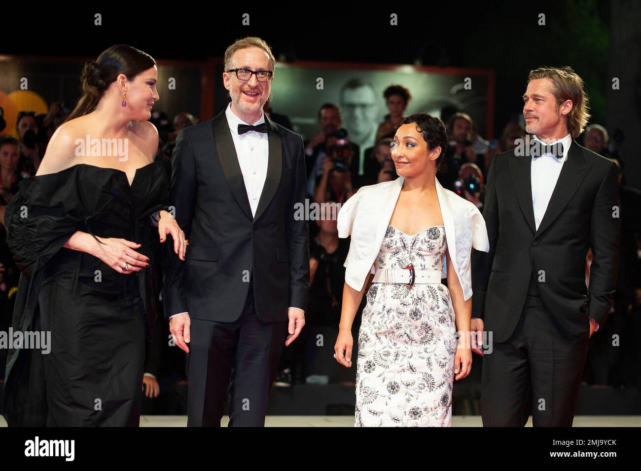Actress Liv Tyler, from left, director James Gray, actors Ruth Negga ...