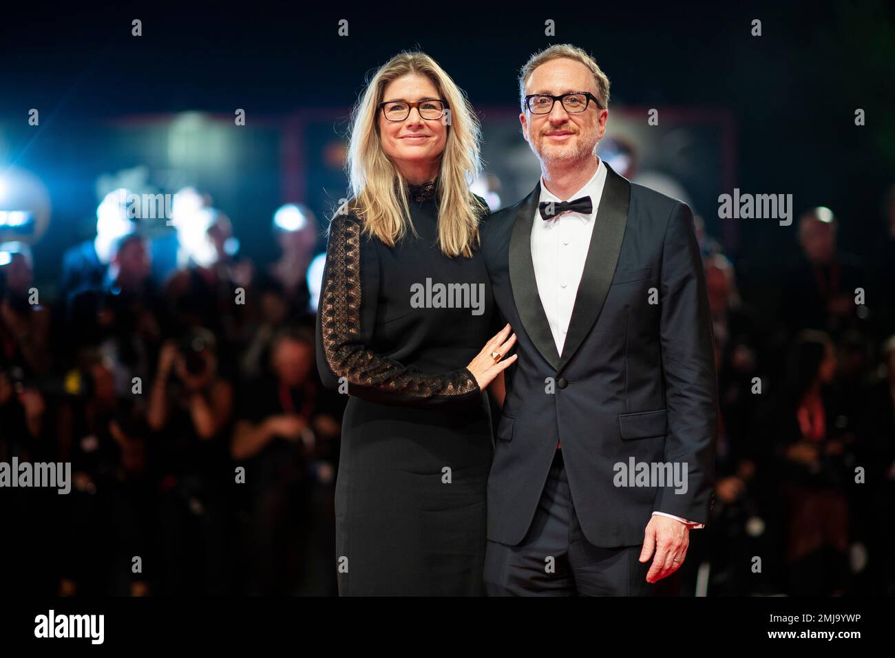 Director James Gray, right, and his wife Alexandra Dickson Gray pose ...