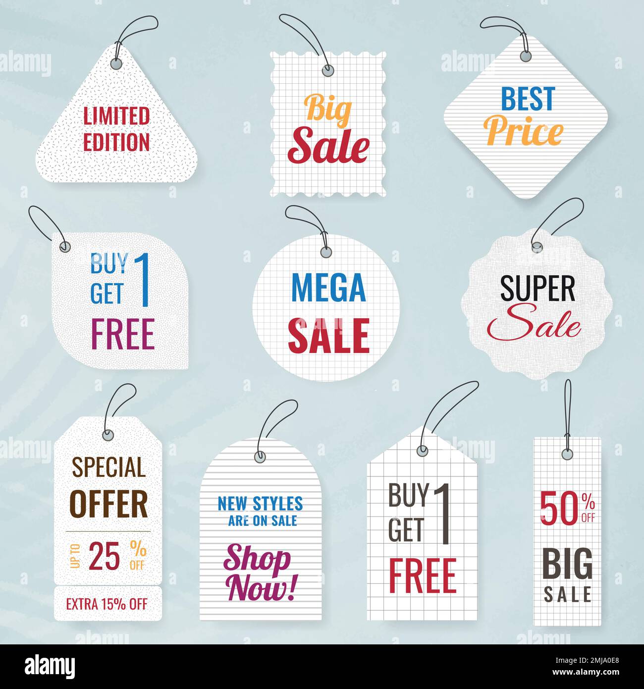 Sale badge sticker, vector shopping clipart collection Stock Vector ...
