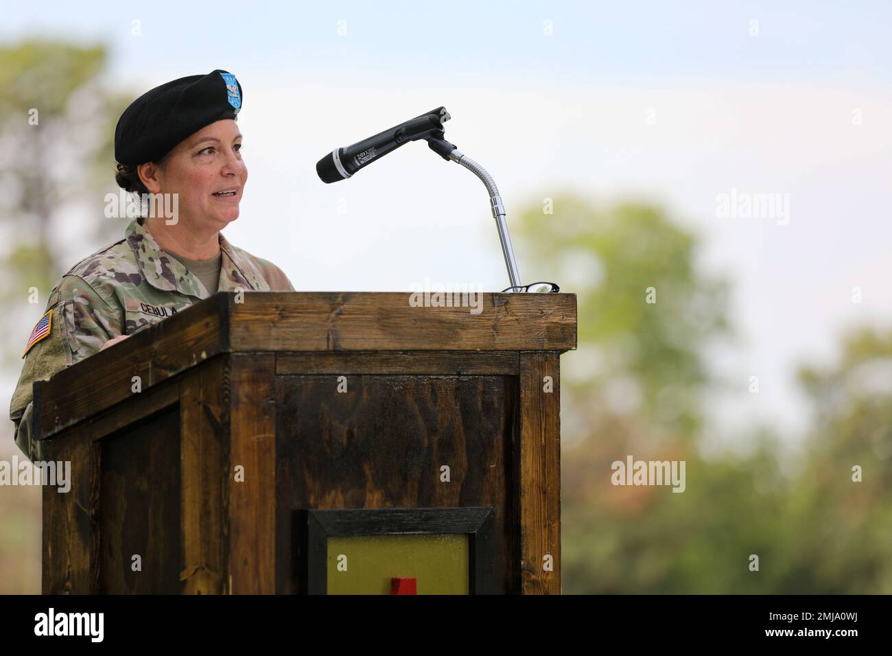 U.S. Army Col. Susan M. Cebula, the outgoing Fort Riley Dental Health ...