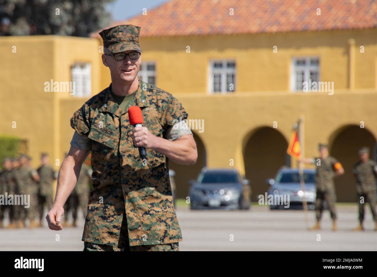 U.S. Marine Corps Lt. Col. Gregory A. Grayson, the commanding officer ...