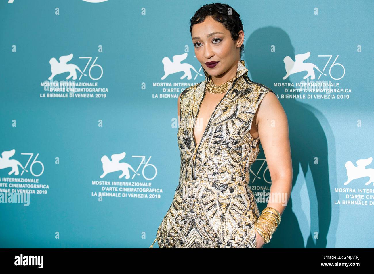 Actress Ruth Negga poses for photographers at the photo call for the ...