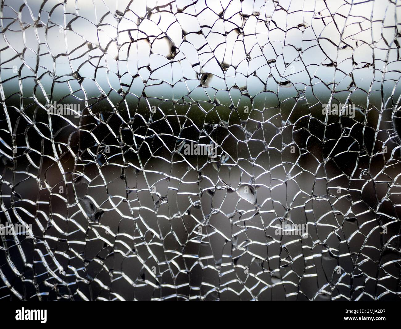Useful texture overlay. A broken glass on. with many sharp shards ...