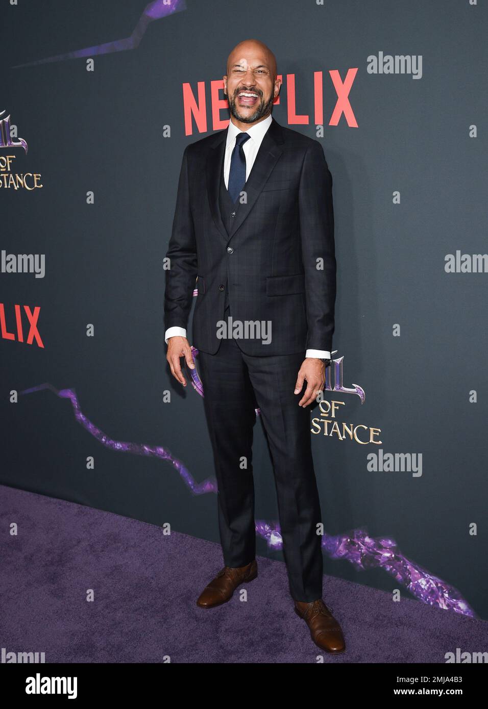 Actor Keegan-Michael Key attends the premiere of Netflix's "Dark ...