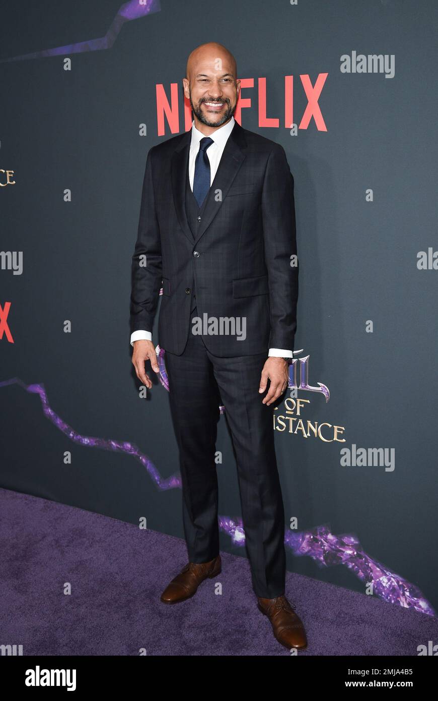 Actor Keegan-Michael Key attends the premiere of Netflix's "Dark ...