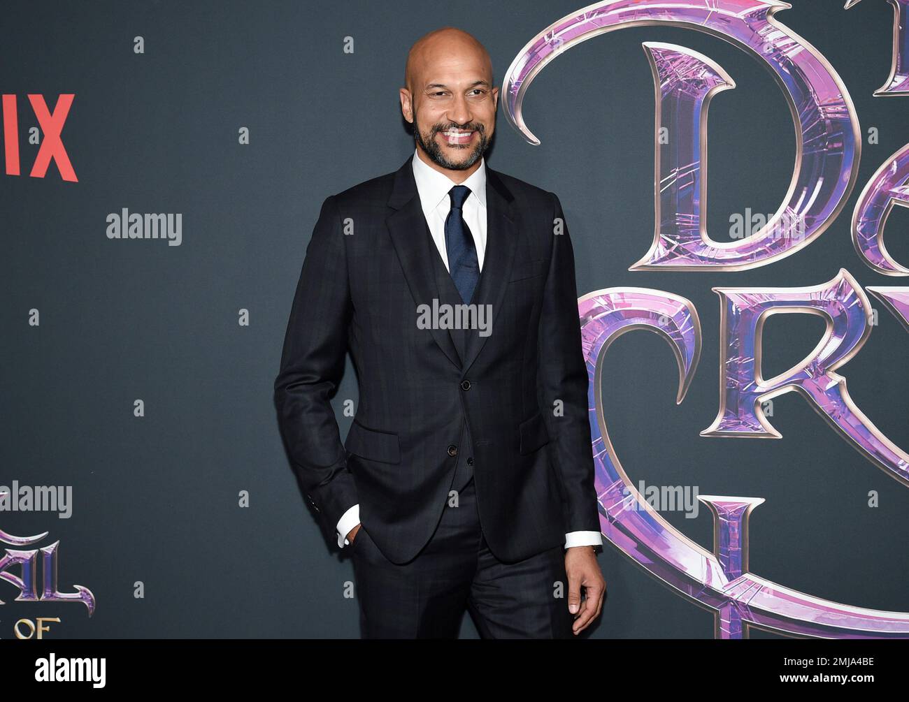 Actor Keegan-Michael Key attends the premiere of Netflix's "Dark ...