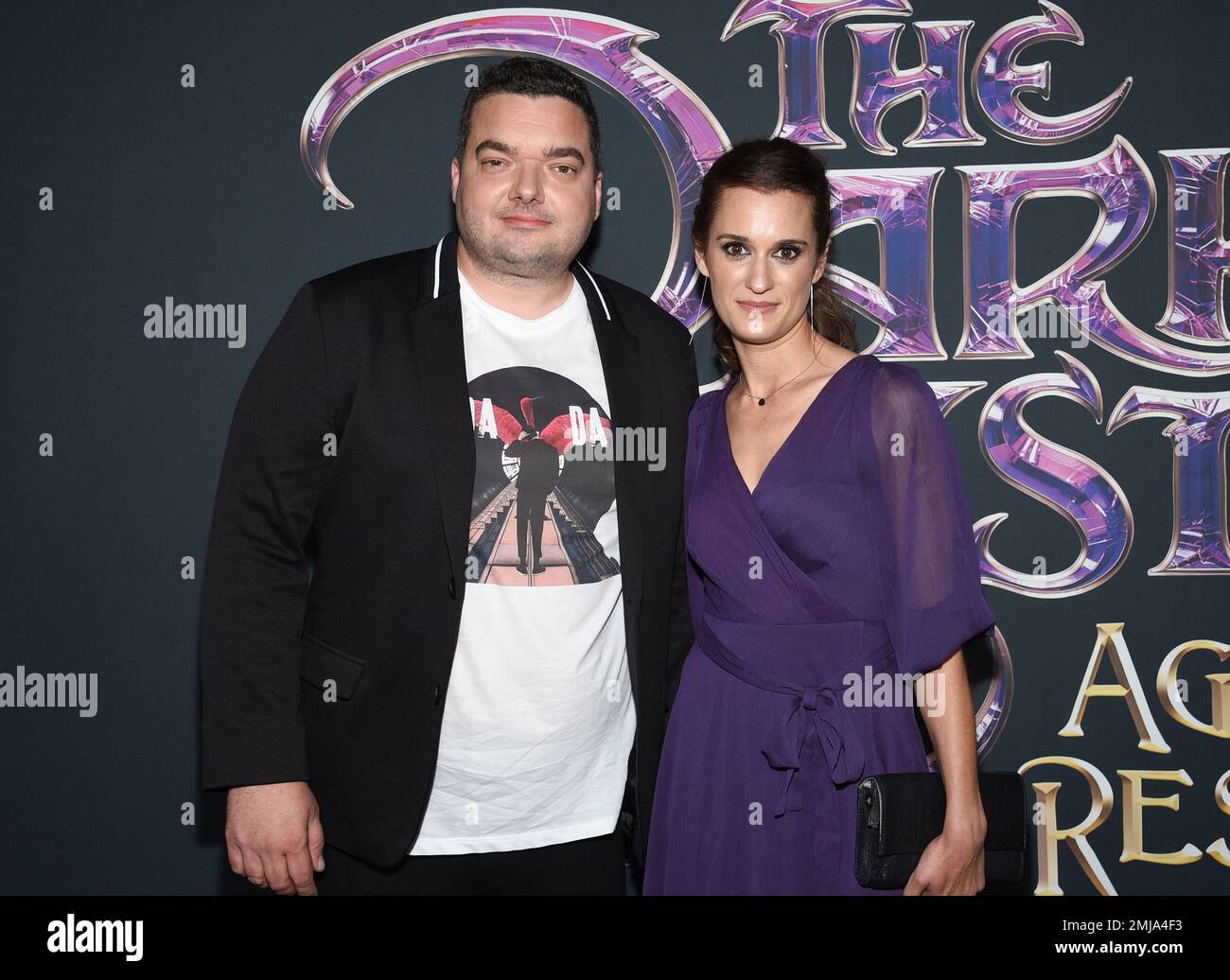 Co-executive producer and writer Jeffrey Addiss, left, and girlfriend ...