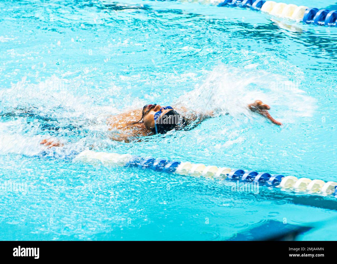 U s swimming team backstroke hi-res stock photography and images - Alamy