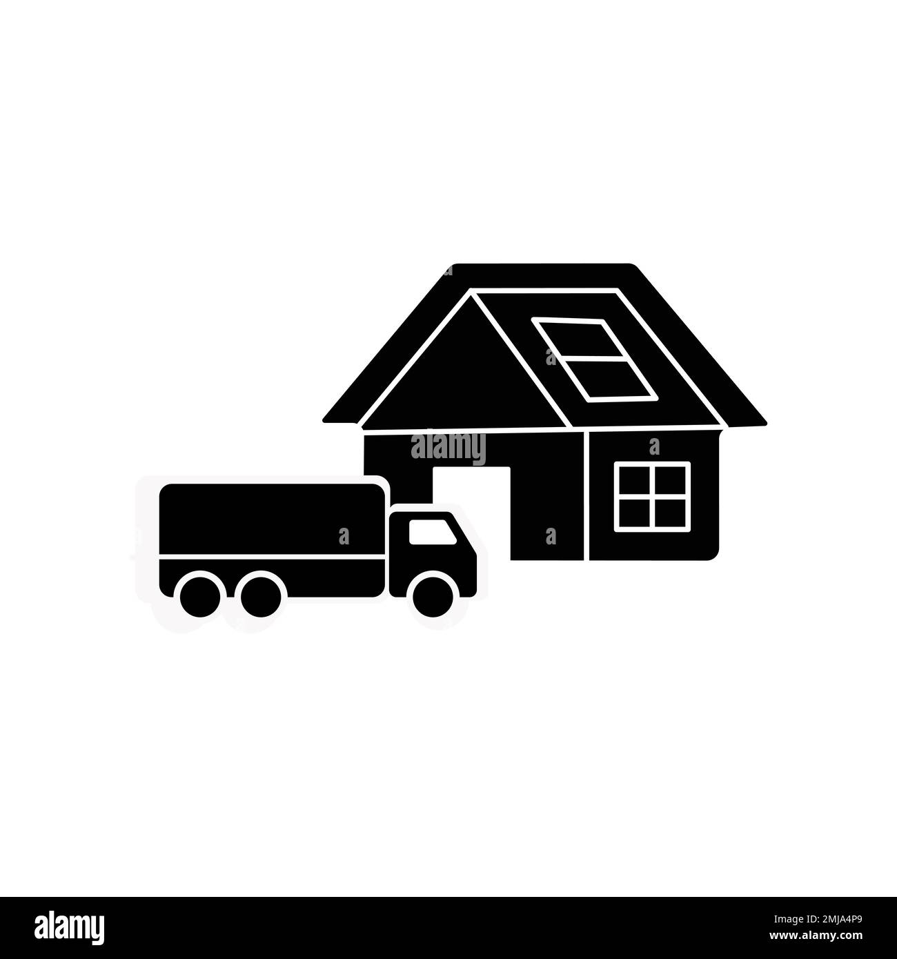 Ecommerce delivery car Stock Vector Images - Alamy