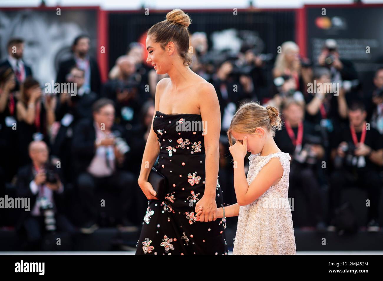 Actresses Manon Clavel, left, and Clementine Grenier pose for ...
