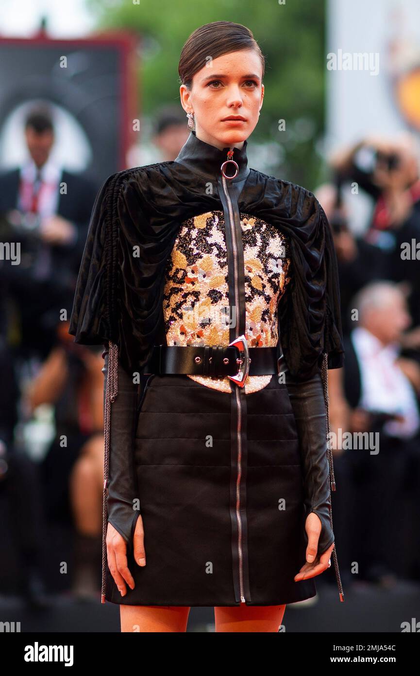 Jury member Stacy Martin poses for photographers upon arrival at the ...
